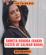 Shweta Rohira Biography (Salman Khan's Rakhi Sister), Age